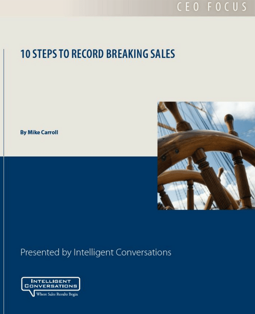 Ten steps to record breaking sales